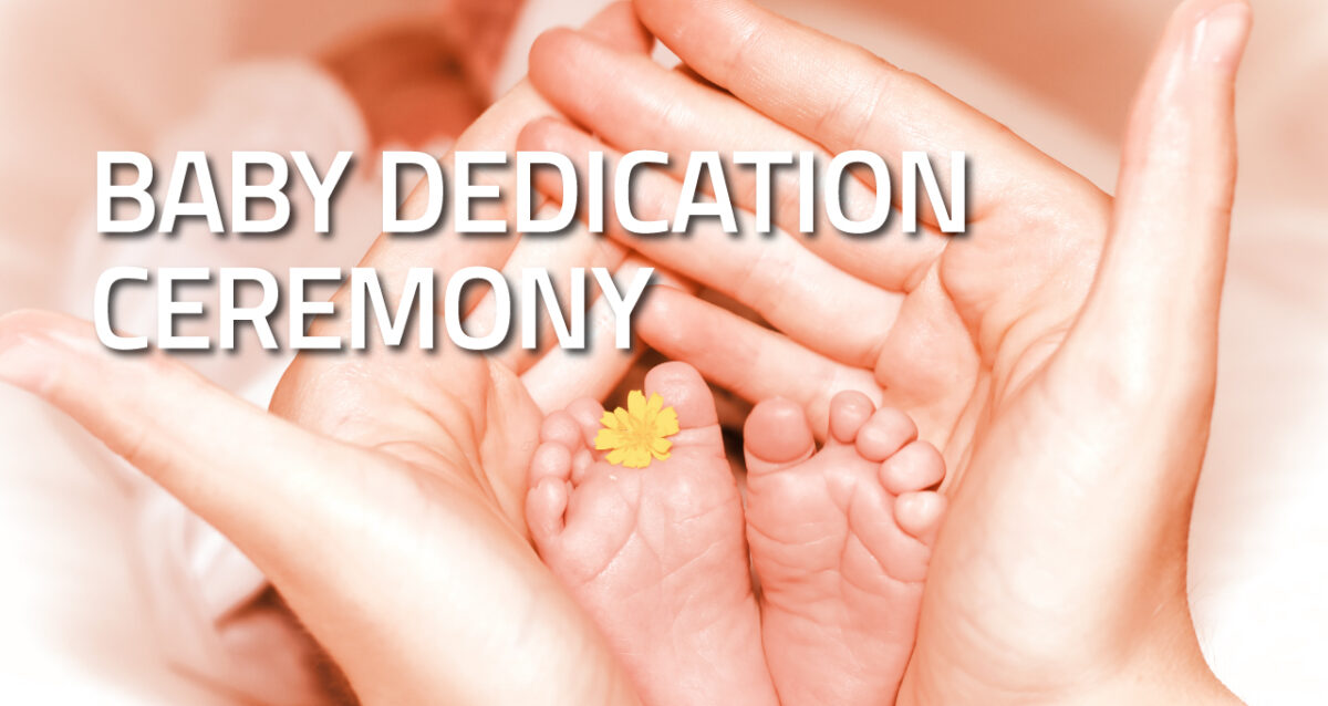 Baby Dedication Ceremony - St Peters Church in the City
